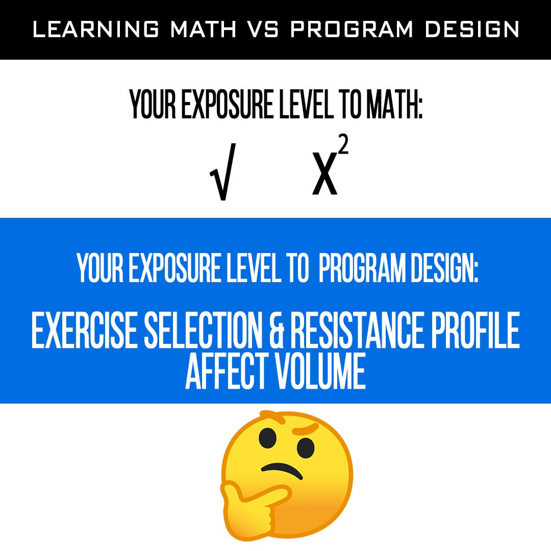 Training Volume is Not a Simple Math Equation - N1 Training
