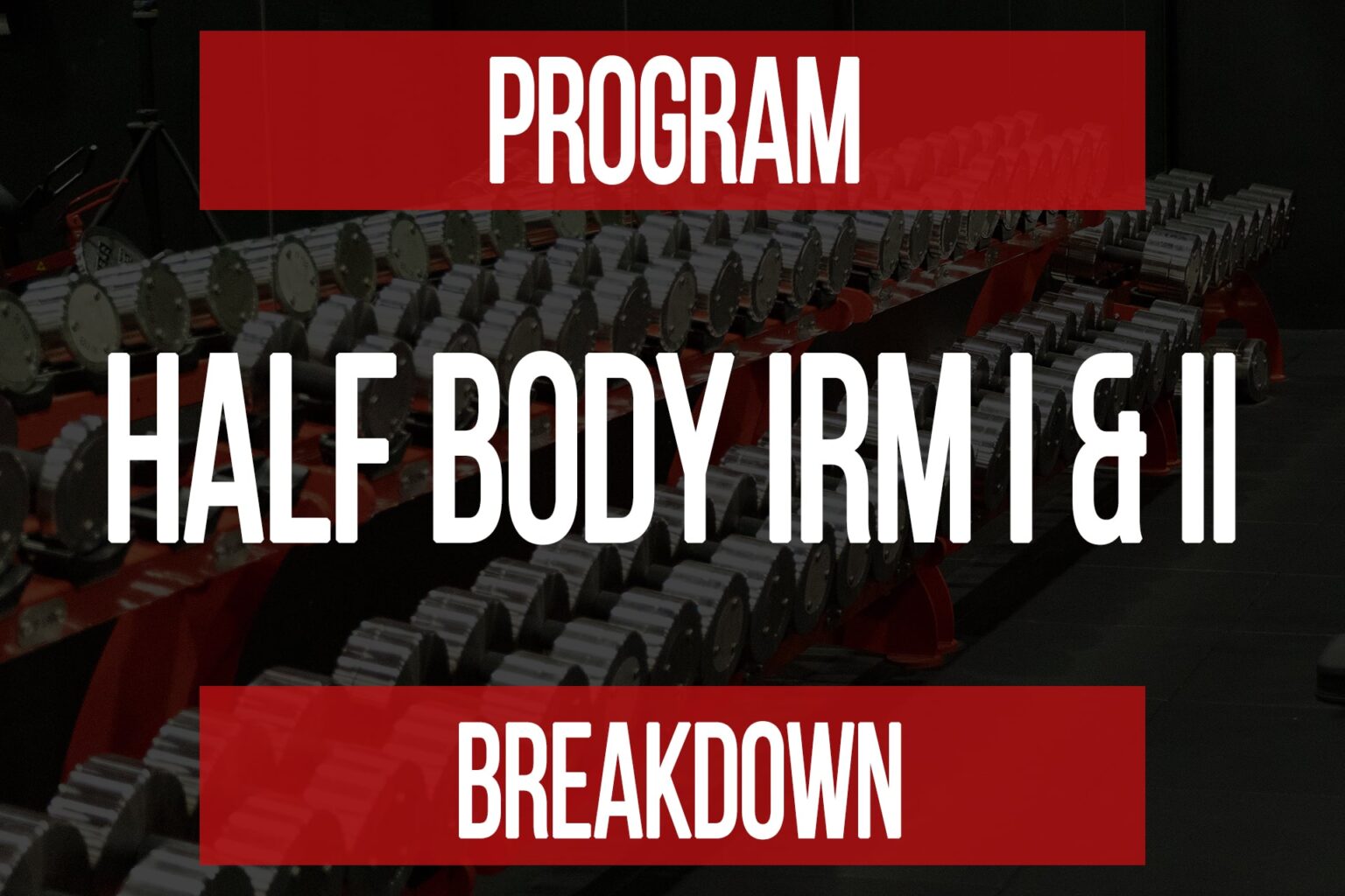 How to Choose Your Next Training Program - N1 Training